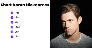 450+ Nicknames for Aaron [Origin, Meaning and Username Ideas]